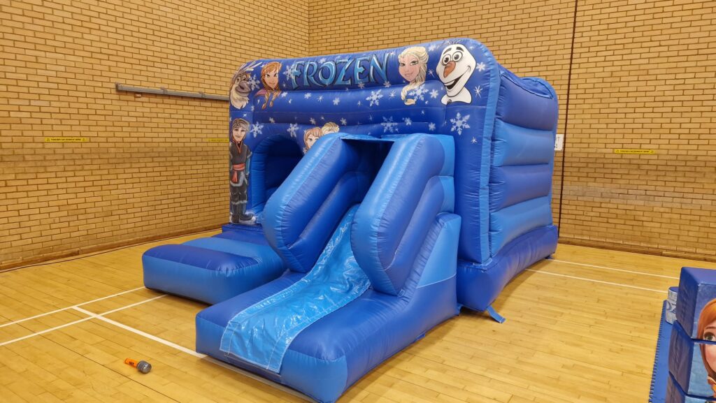 Frozen Castle With Slide - Jolly Kids Castles - Essex