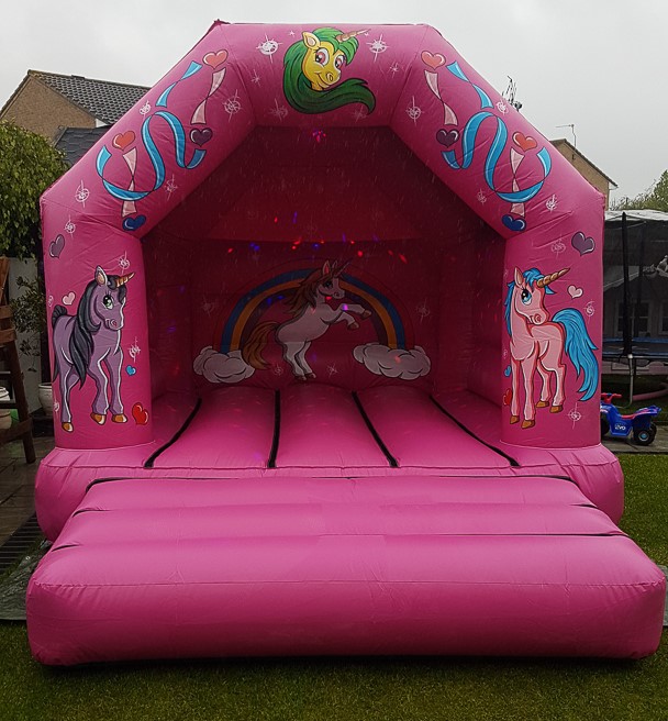 Unicorn Deluxe Bouncy Castle Hire Essex | Jolly Kids Castles
