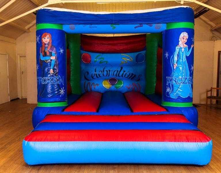 Frozen Velcro Castle - Jolly Kids Castles