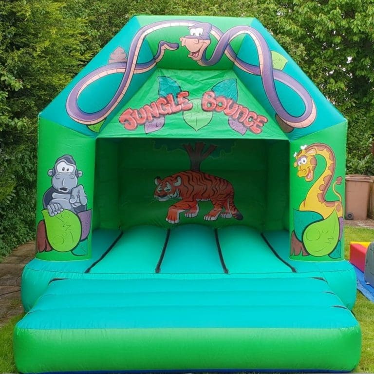 Jungle-Bounce Castle - Jolly Kids Castles