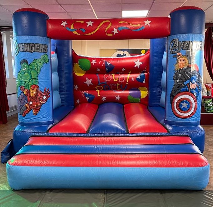 Avengers Bouncy Castle - Jolly Kids Castles, Southend, Essex