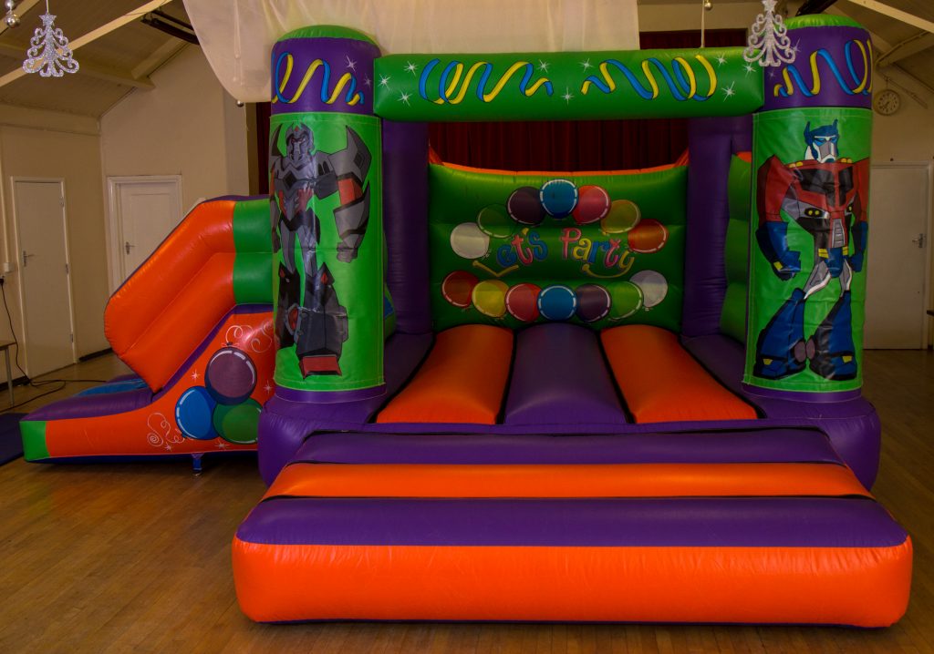 Transformers Velcro Castle With Slide - Changeable Themes - Jolly Kids ...