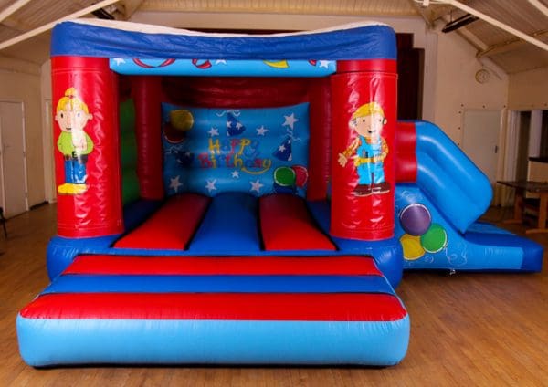 Bob the Builder Velcro Castle With Slide - Changeable Themes - Jolly ...