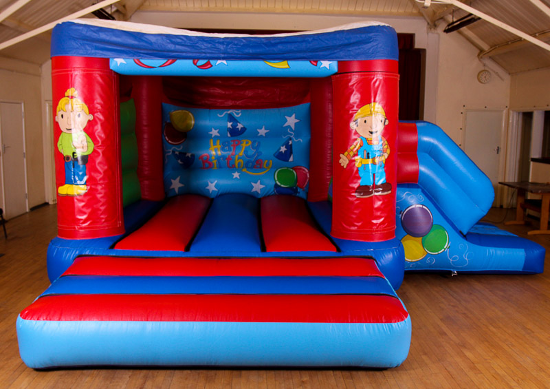 Bob the Builder Velcro Castle With Slide - Changeable Themes - Jolly ...