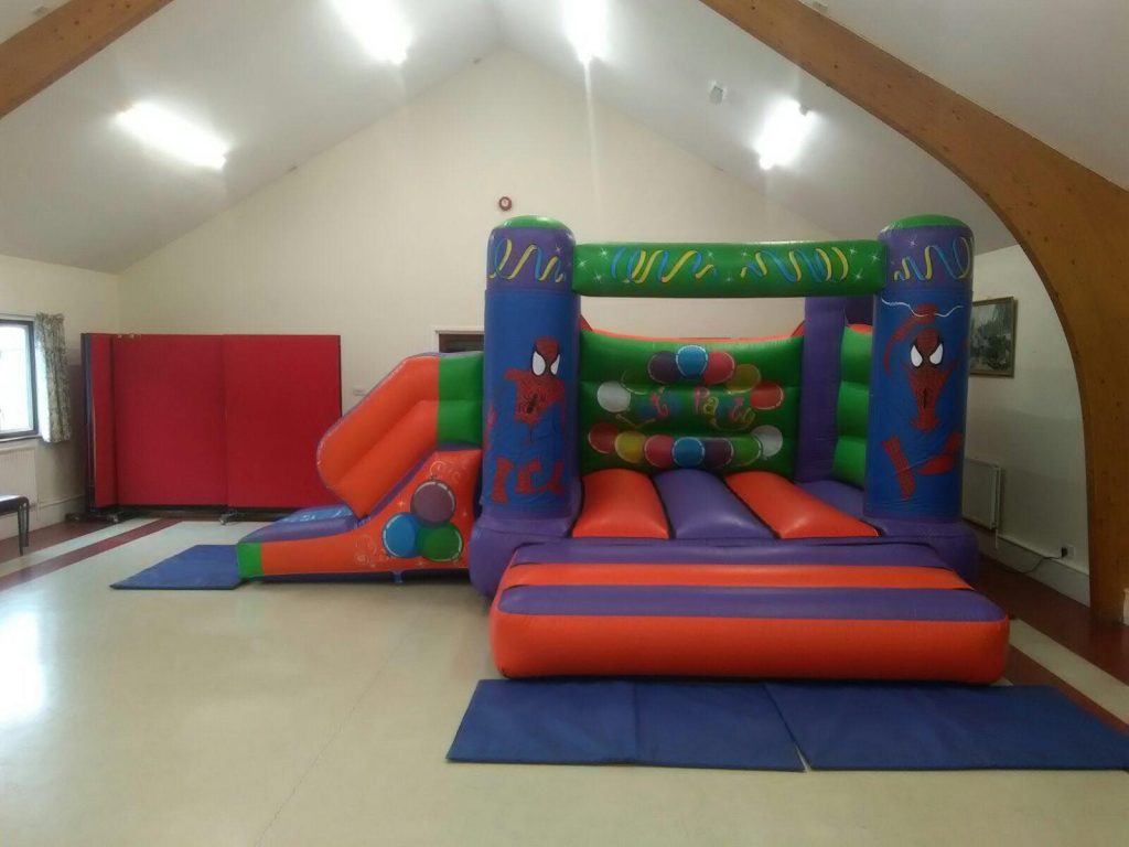 Spider-Man Velcro Castle With Slide - Changeable Themes - Jolly Kids ...