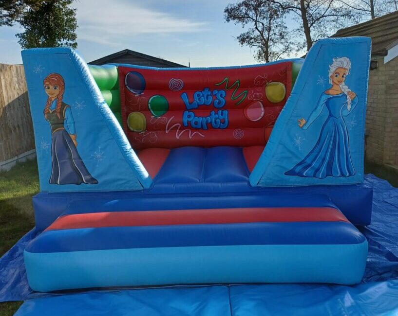 Frozen 8ft Velcro Castle - Jolly Kids Castles, Essex