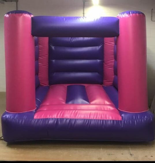 Pink & Purple Compact Castle - Jolly Kids Castles Essex