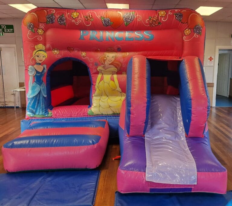 Disney Princess Castle With Slide - Jolly Kids Castles