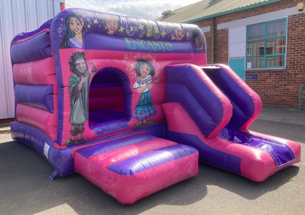 Encanto Castle With Slide - Jolly Kids Castles