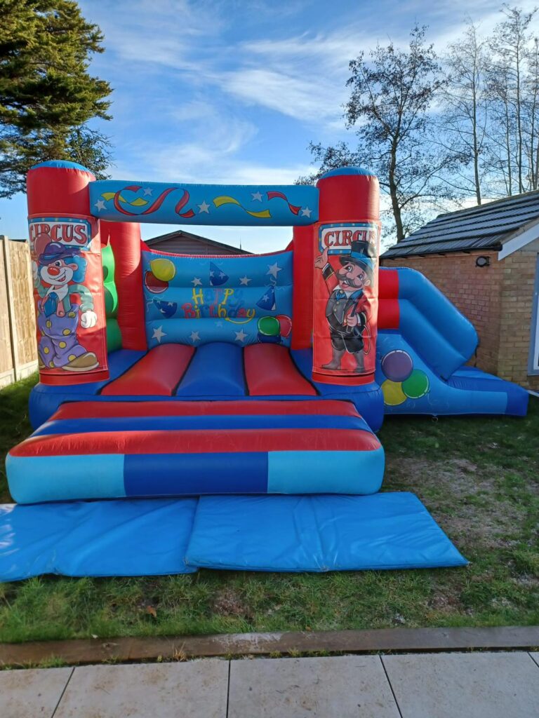 Circus Velcro Castle With Slide - Changeable Themes