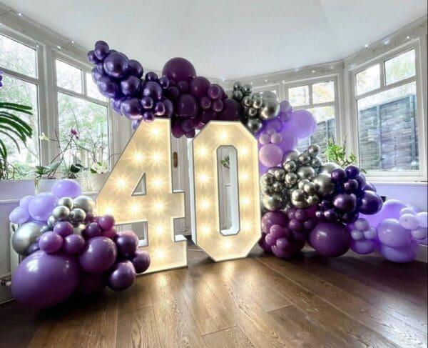 Light-Up Number Hire - Jolly Kids Castles, Southend-On-Sea, Essex