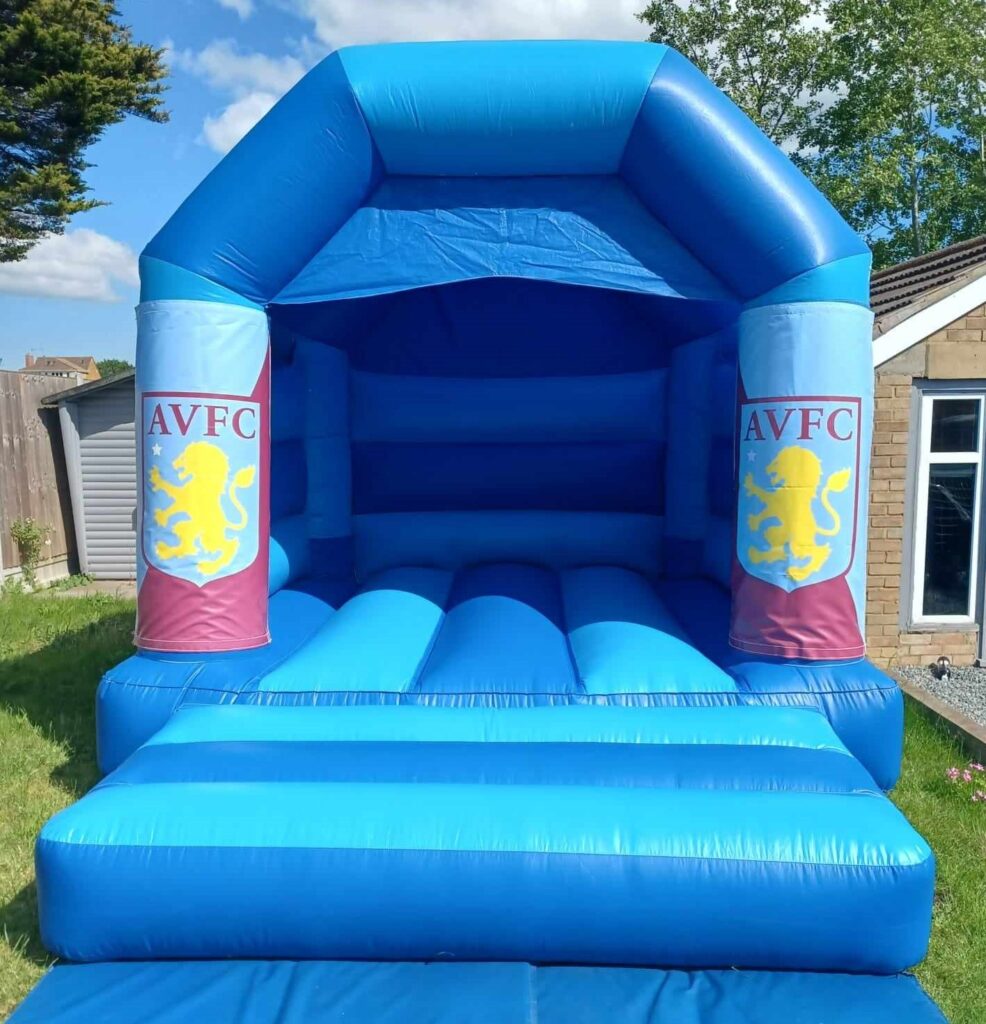 Aston Villa Football Velcro Castle - Jolly Kids Castles