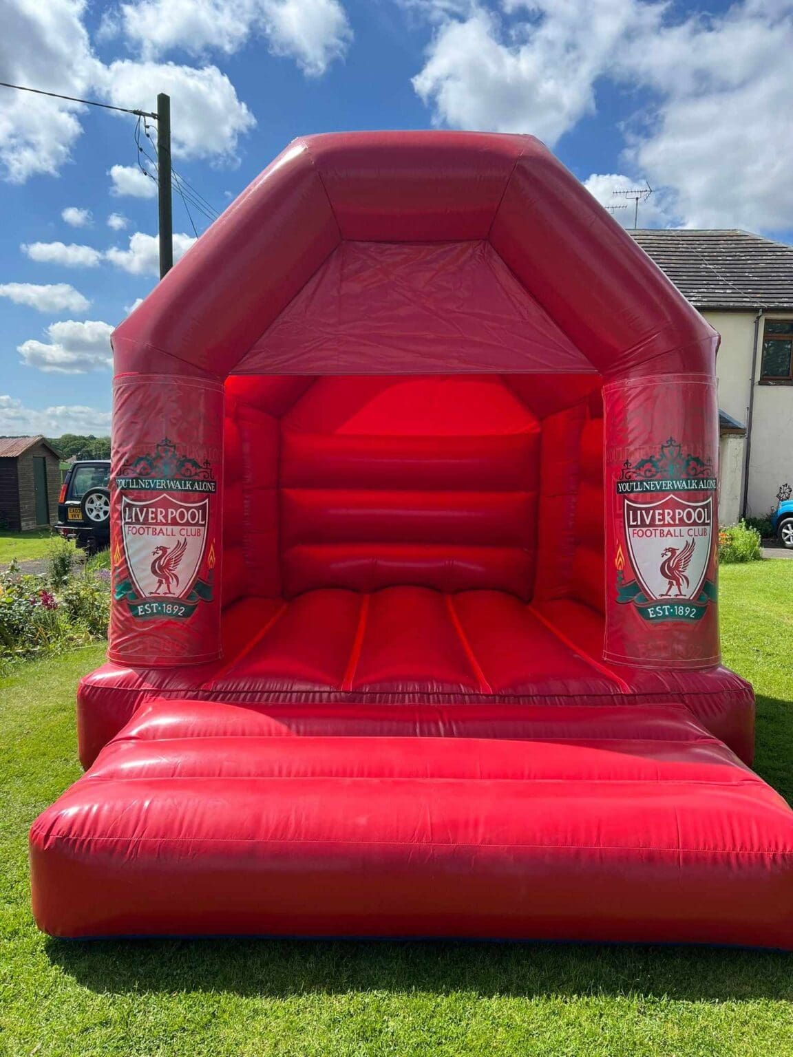 Liverpool Football Team Castle - Jolly Kids Castles