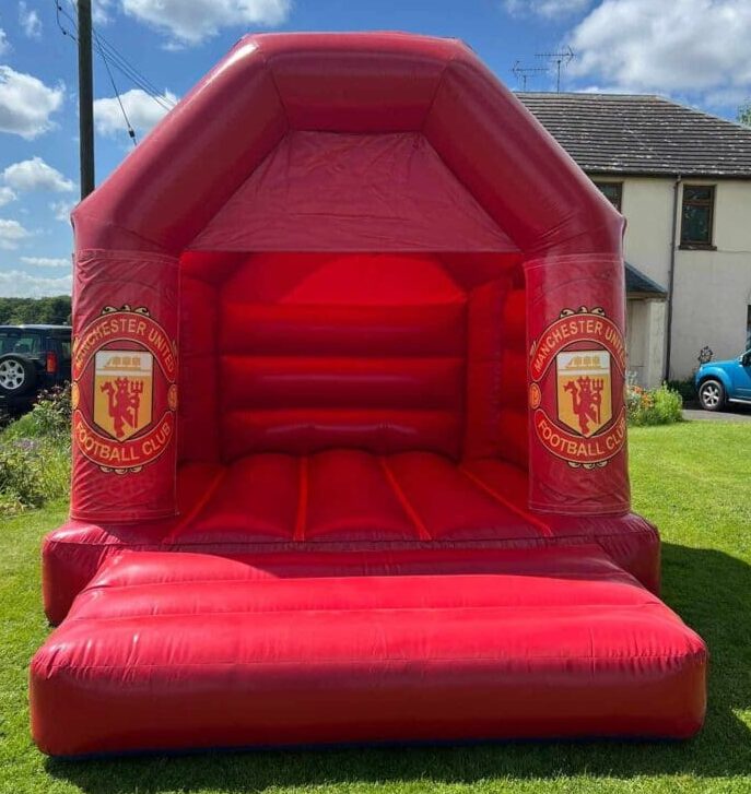Manchester United Football Castle - Jolly Kids Castles