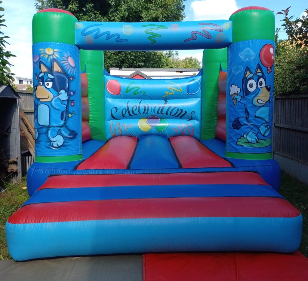 Bluey Themed Velcro Castle - Jolly Kids Castles - Essex