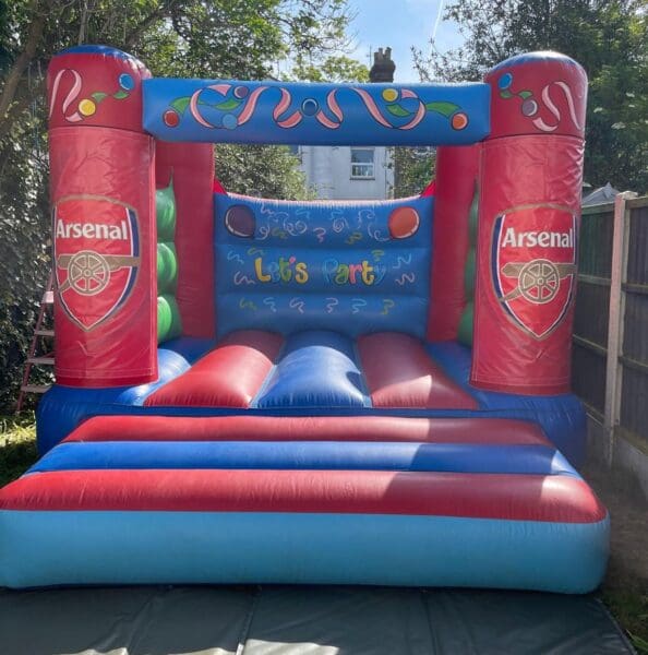 Arsenal Football Castle - Jolly Kids Castles, Essex