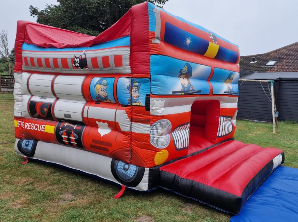 Fire Engine Bouncy Castle - Jolly Kids Castles, Southend, Essex